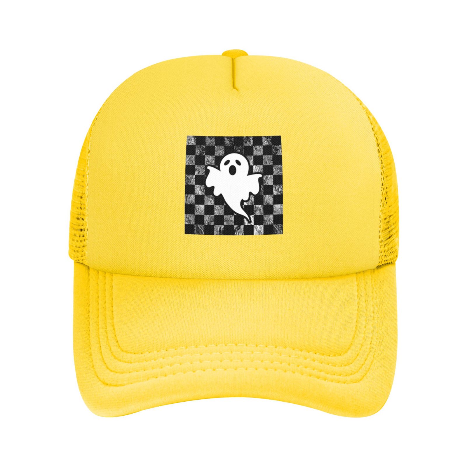 Adult Mesh Baseball Caphalloween Cartoon Ghost - Walmart.com