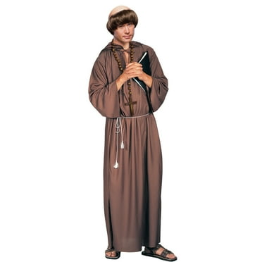 Adult Monk Robe Halloween Costume - Walmart.com