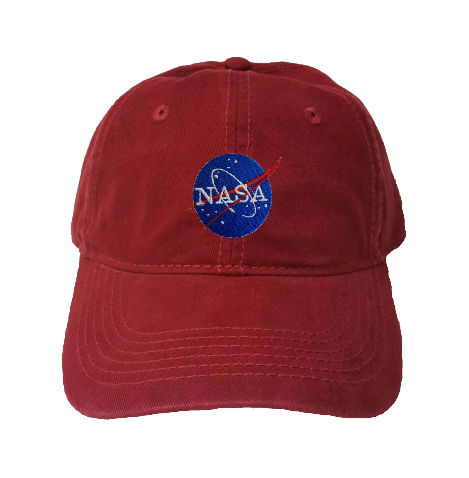 Adult NASA Insignia Logo Embroidered Deluxe Dad Hat - Walmart.com