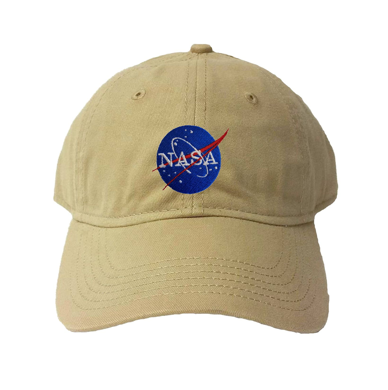 Adult NASA Insignia Logo Embroidered Deluxe Dad Hat - Walmart.com