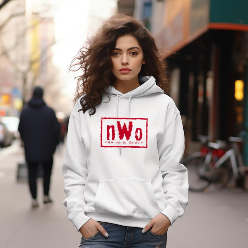 Adult New World Order nWo Wrestling Wolfpac WCW Hoodie, for men & women ...