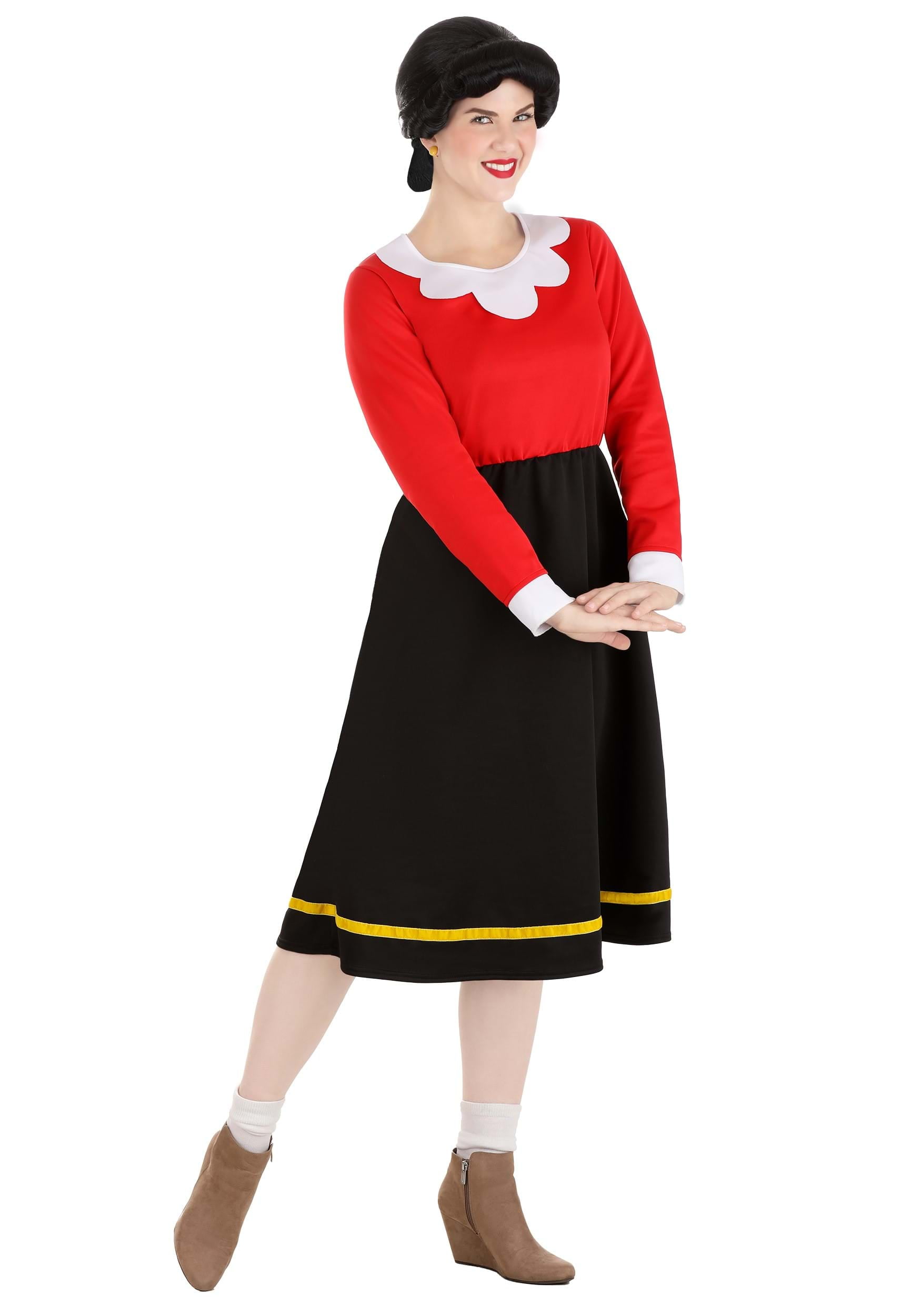 Adult Olive Oyl Costume - Walmart.com