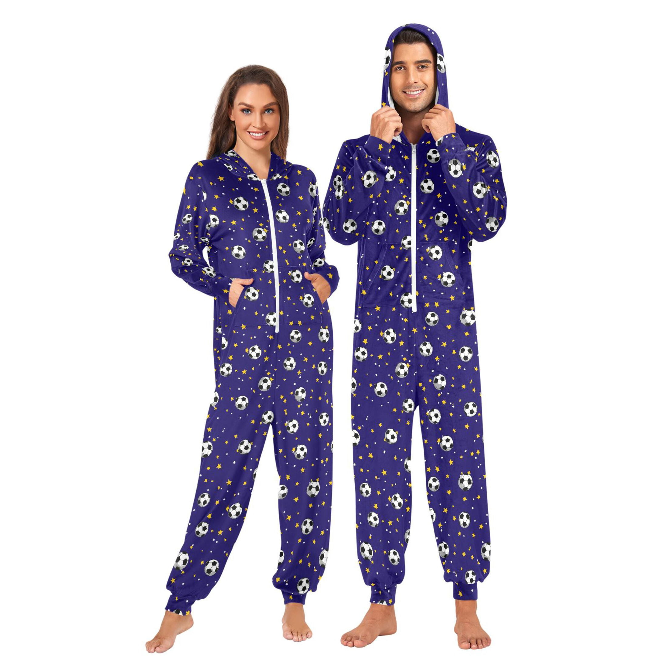Adult Onesie Blue Background Adult Onesie Blue Star Zipper One-Piece ...