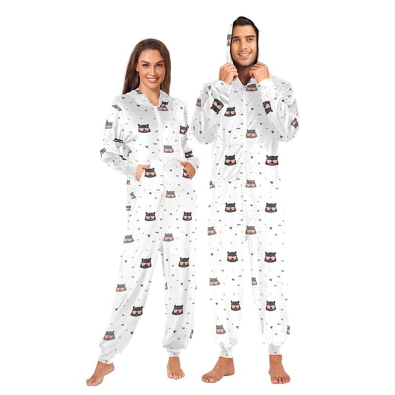Adult Onesie Blue Background Adult Onesie Otter Zipper One-Piece ...