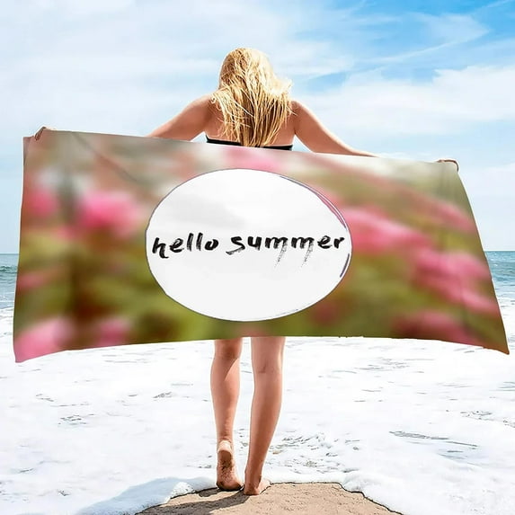 Adult Overd Sand Proof Quick Dry Beach Towel Accessories Women Sand ...