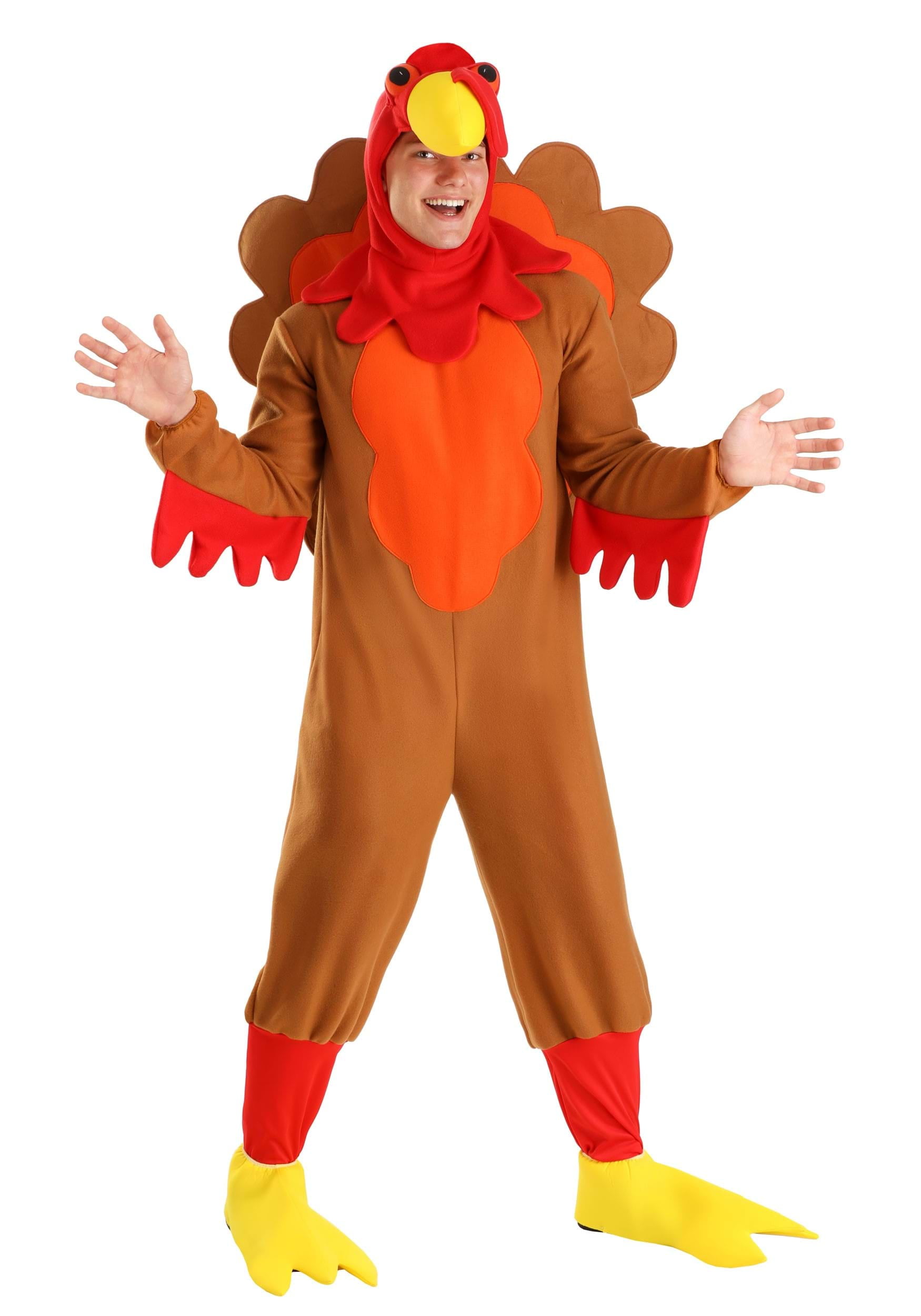 Adult Perky Turkey Costume - Walmart.com