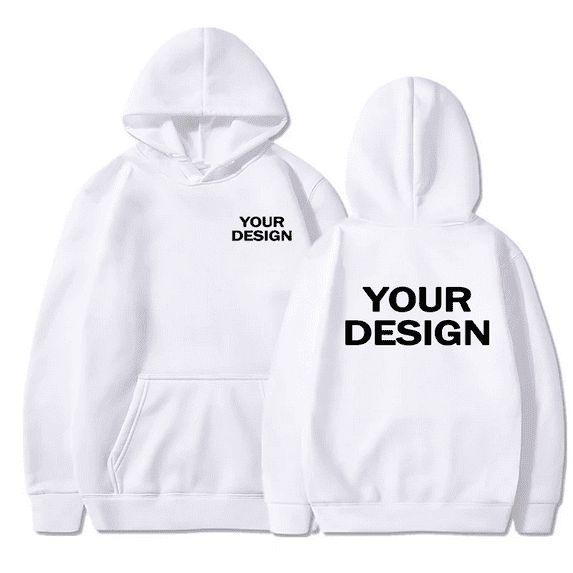 Adult Personalized Hoodies Loose Casual Wear Streetwear Create Your Own Designs/LOGO/Engrave ...