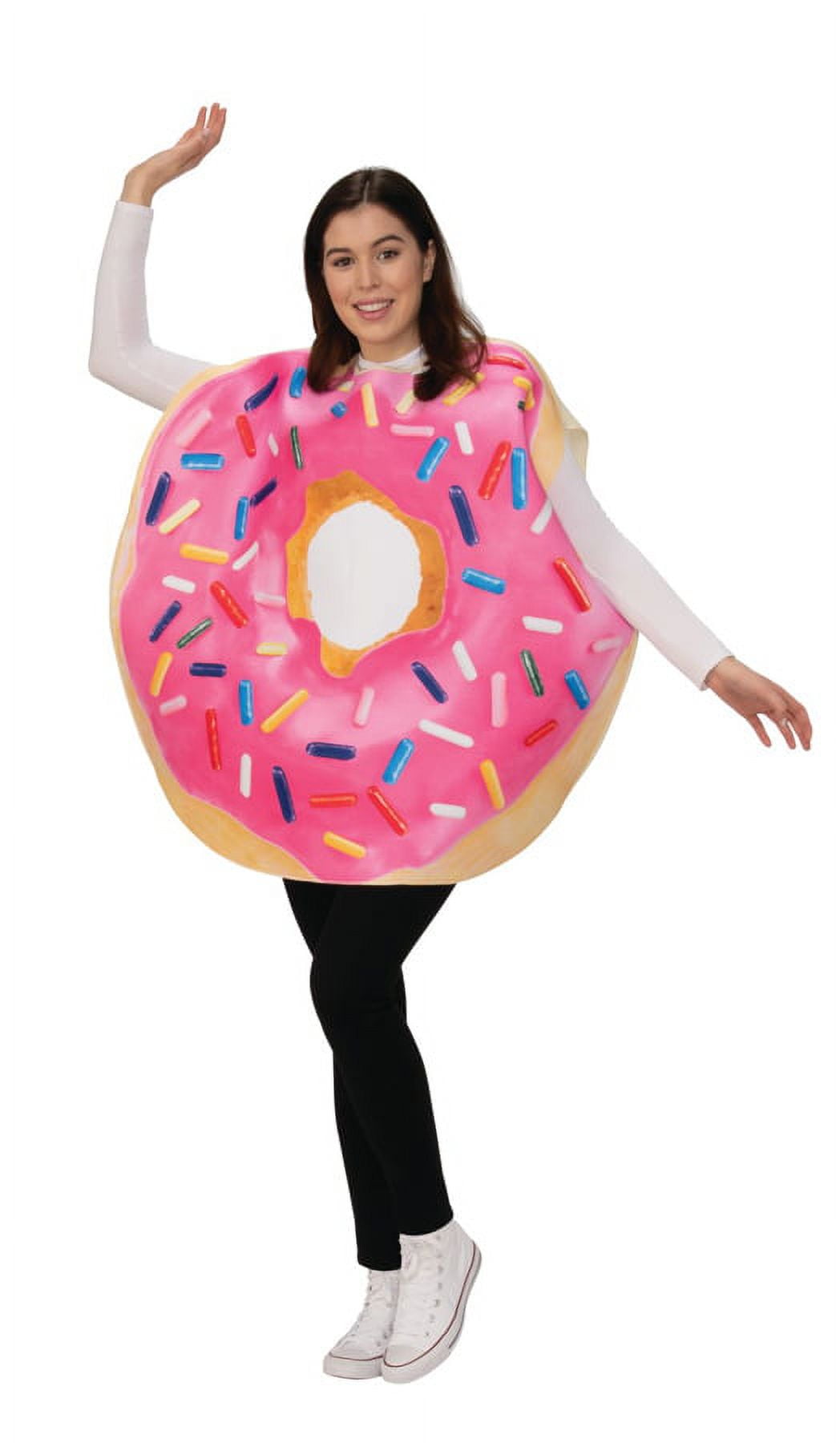 Adult Pink Donut Costume - Walmart.com