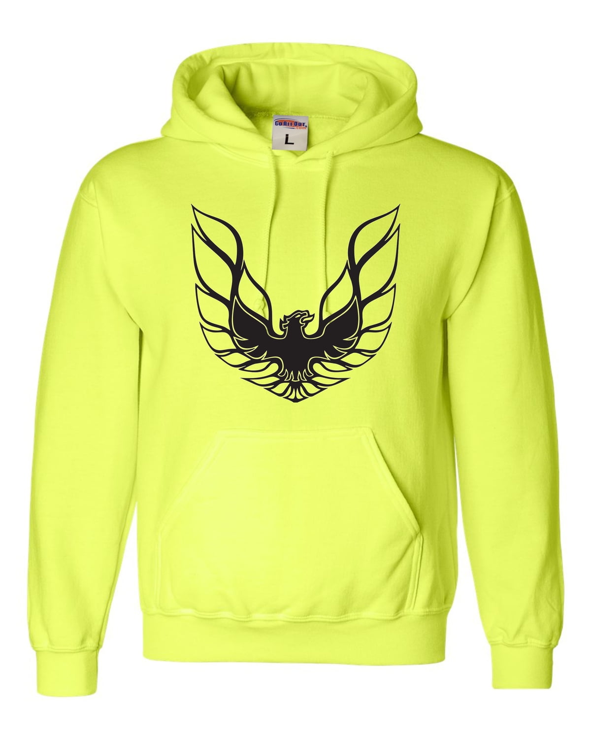 Adult Pontiac Firebird Logo GTA Trans-Am Retro Sweatshirt Hoodie ...