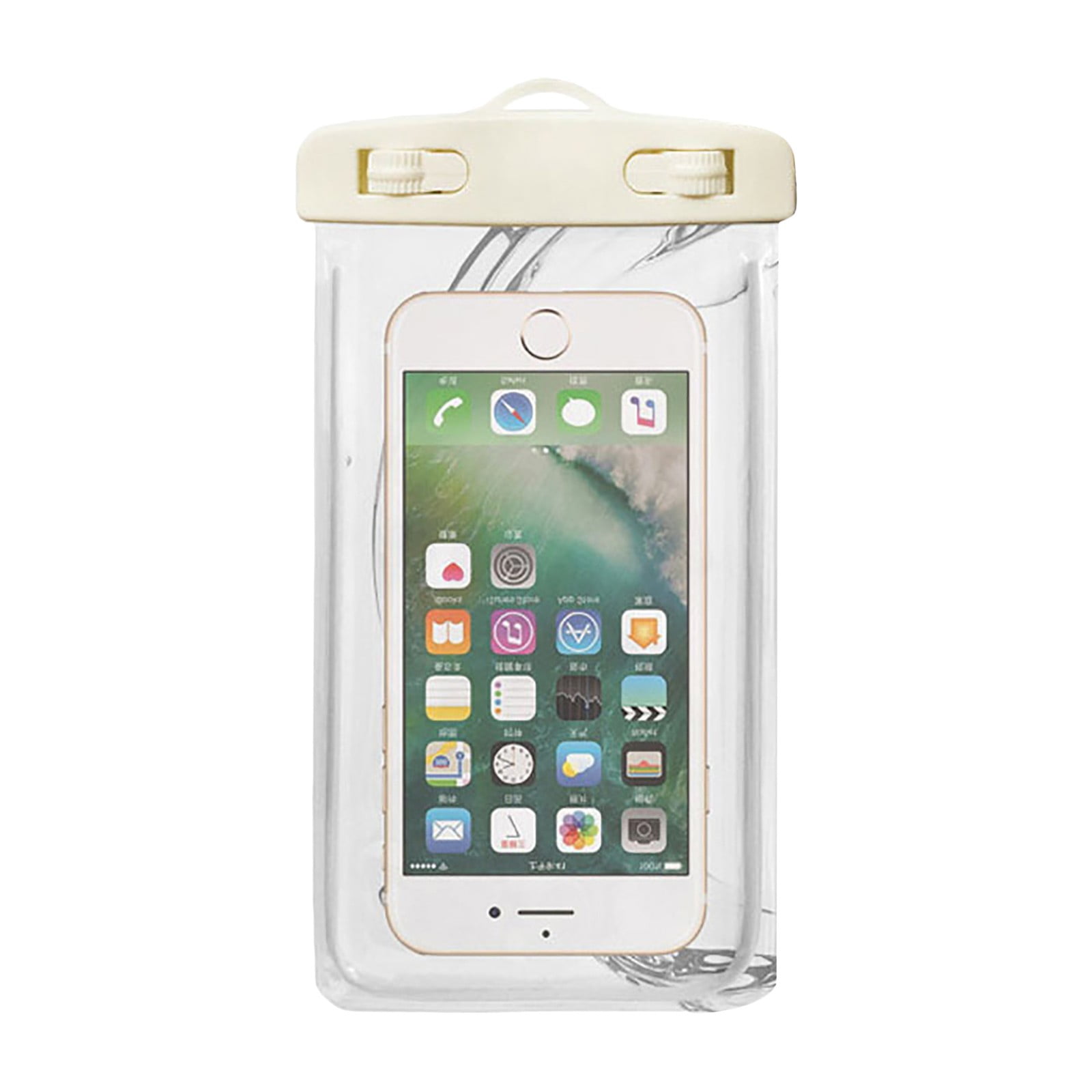 Adult Pool Floats for Pool Luminous Waterproof Mobile Phone Bag Neck ...