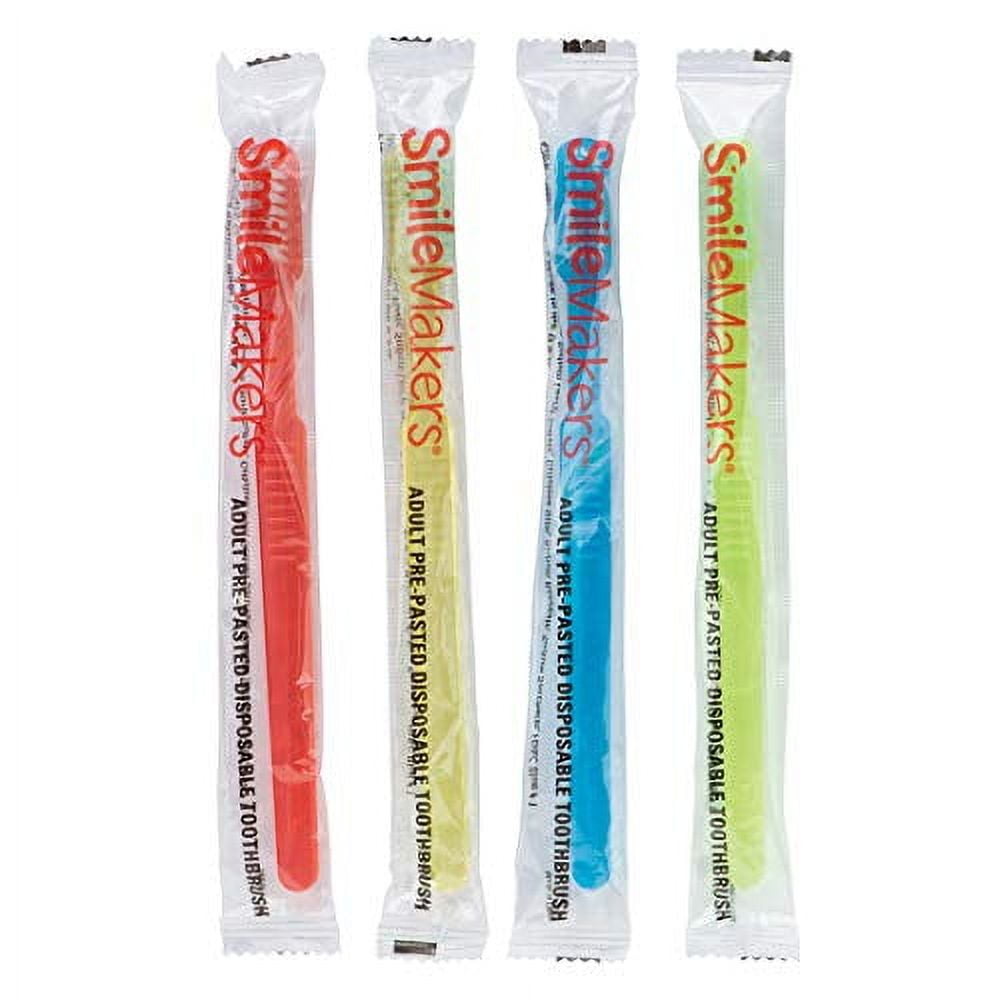 Adult Pre-Pasted Disposable Toothbrushes - 720 per pack - Walmart.com