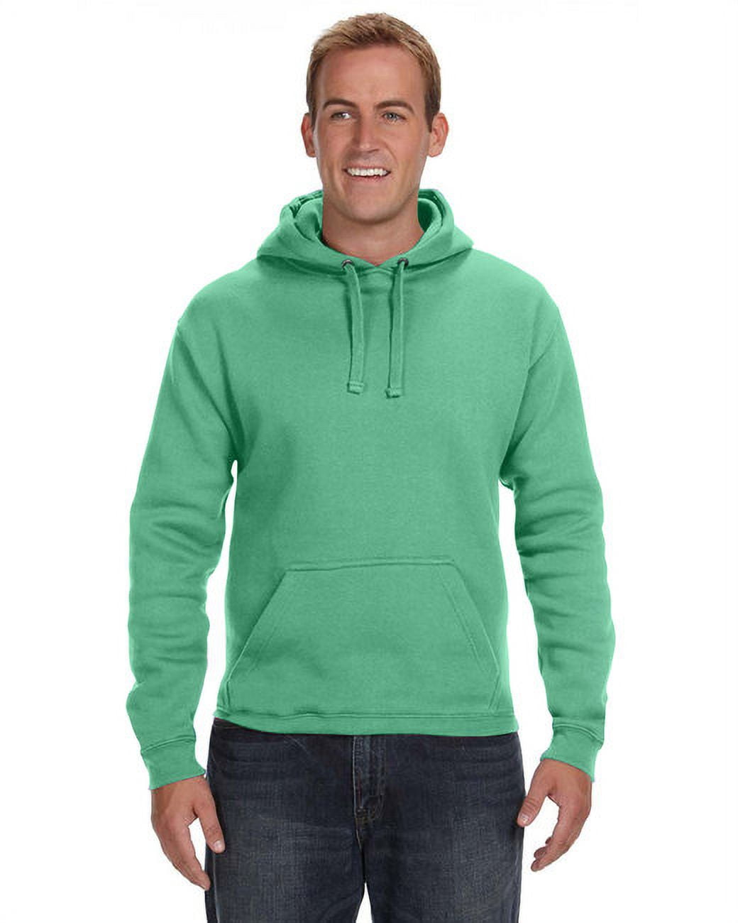 Adult Premium Fleece Pullover Hooded Sweatshirt - KELLY GREEN - S ...