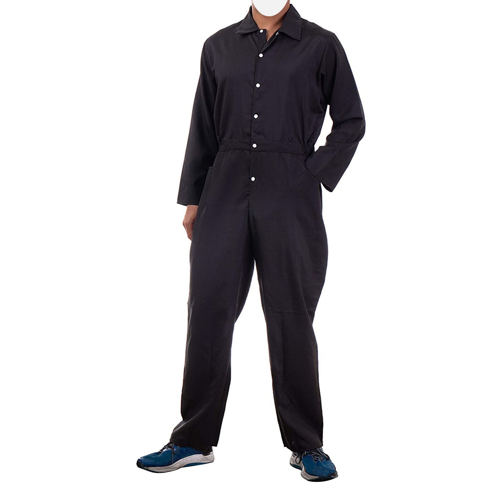 Adult Prisoner Costume For Women And Men Inmate Coverall Pilot Air