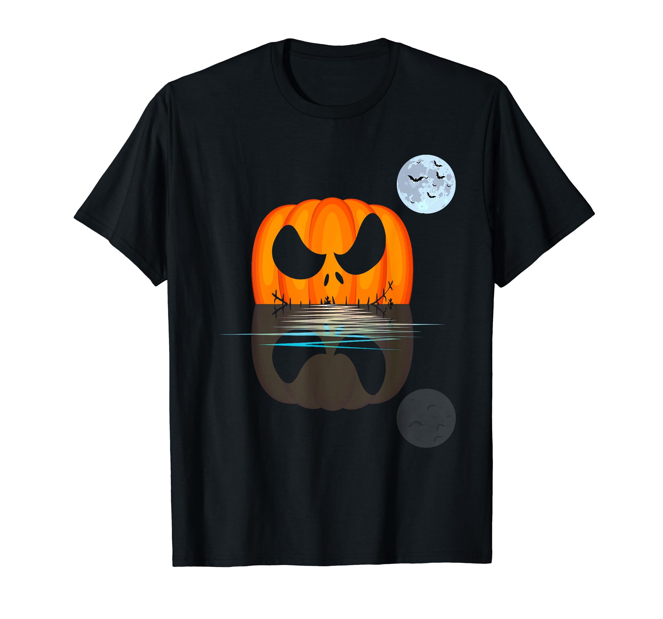 Adult Pumpkin Costume For Halloween Kids Scary Men Women Boy T-Shirt ...