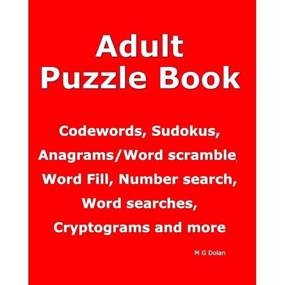 Adult Puzzle Book - Walmart.com