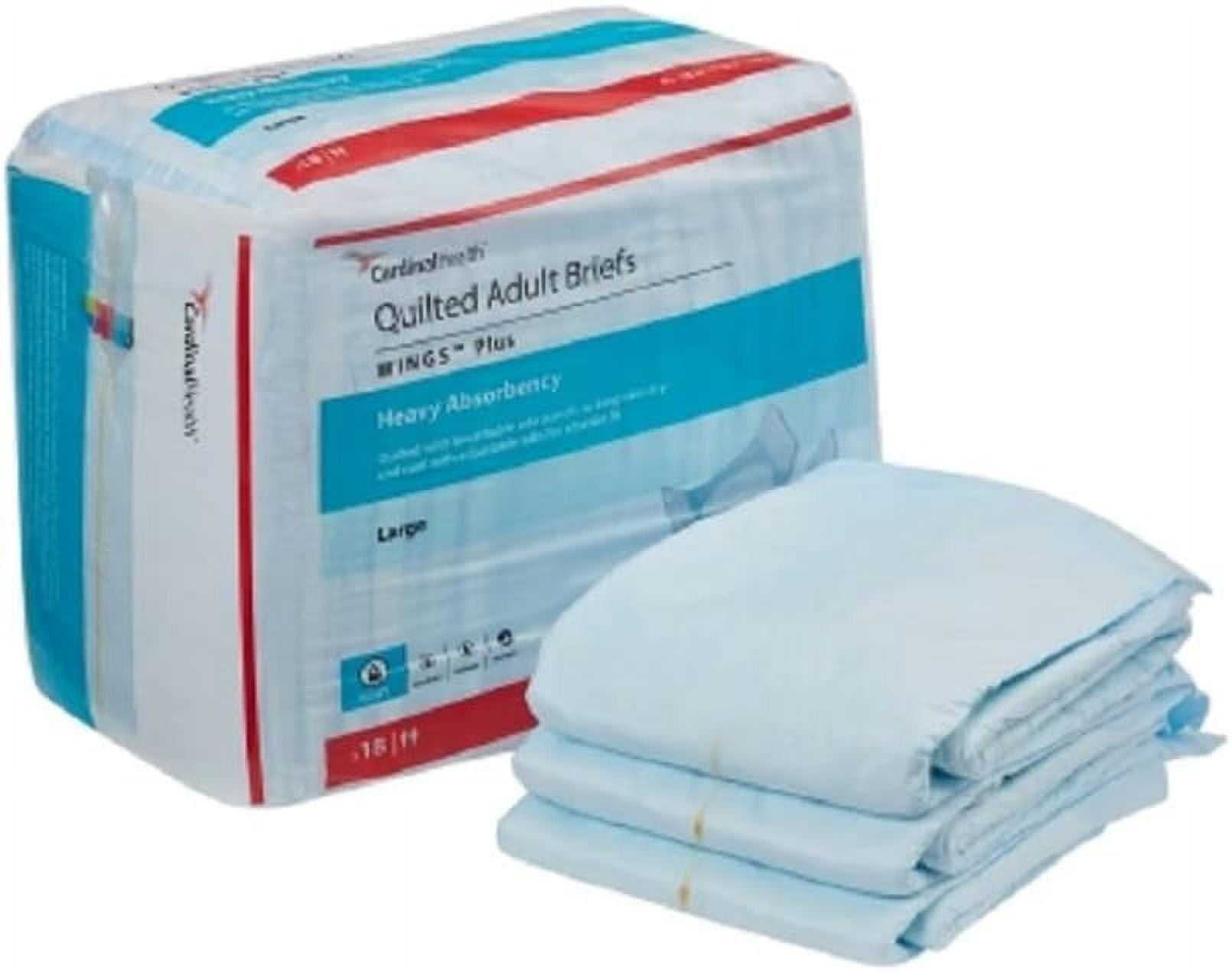 Adult Quilted Brief Large 45" - 58" (Case of 72) F - Walmart.com