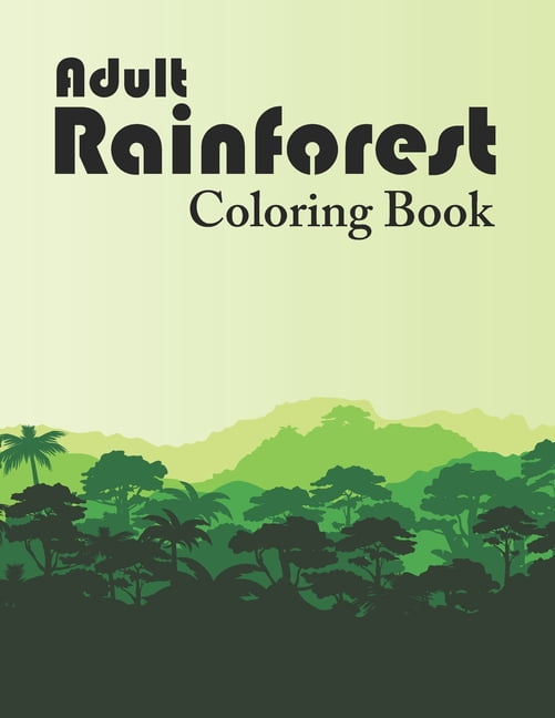 Rainforest Scene Coloring Pages