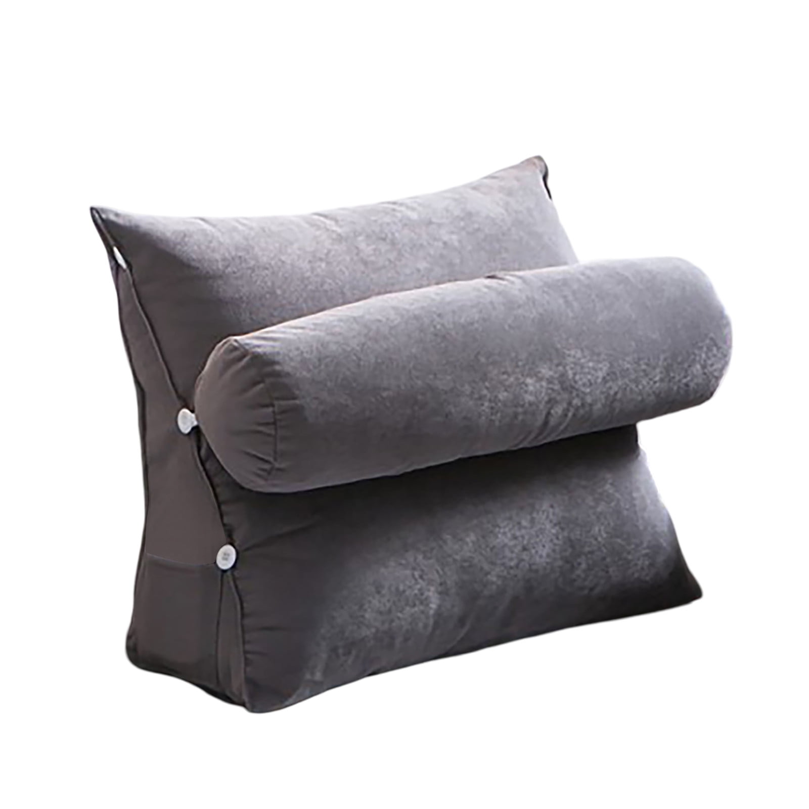 Adult Reading Pillow Bed Rest with Back Support, Large Wedge Backrest ...
