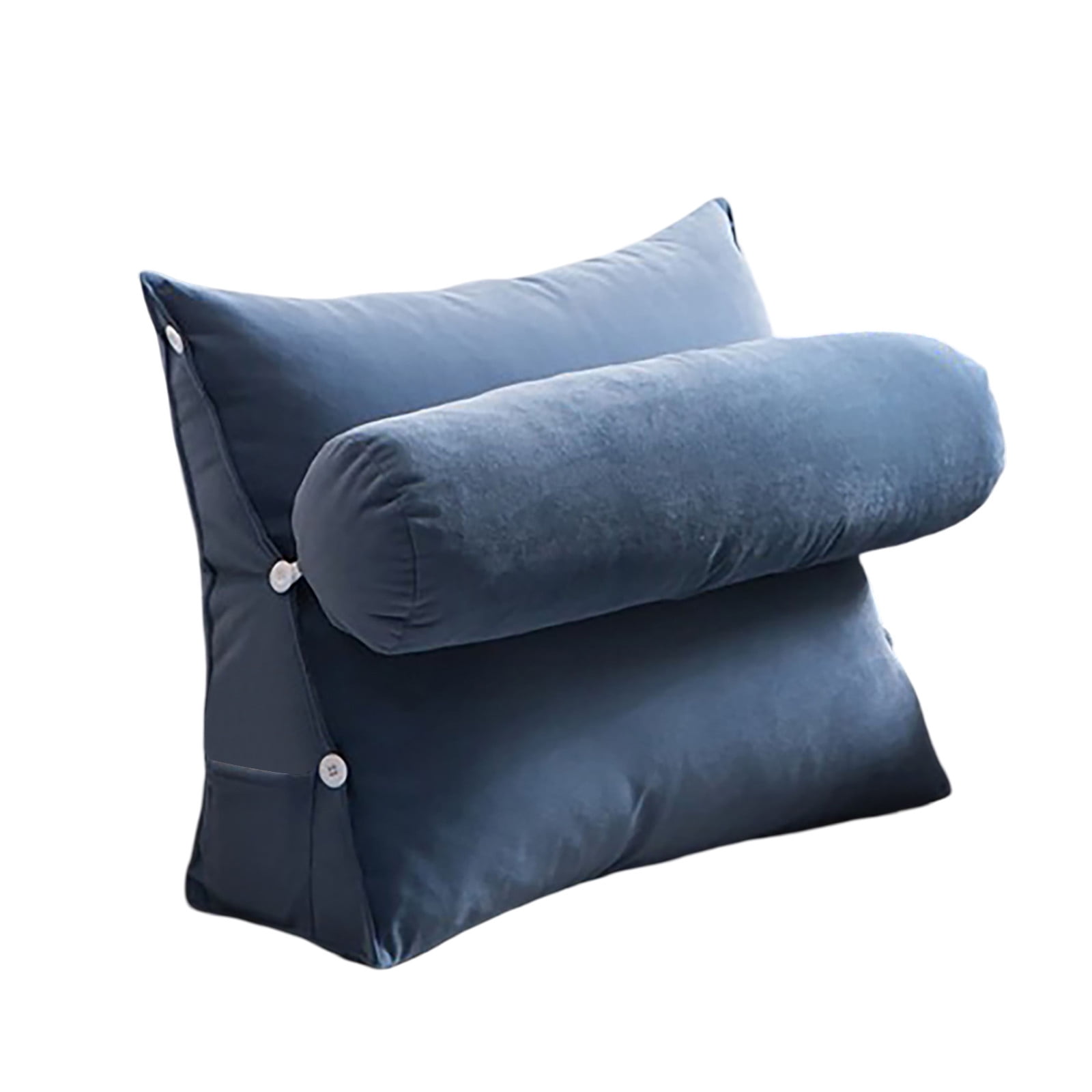 Adult Reading Pillow Bed Rest with Back Support, Large Wedge Backrest ...