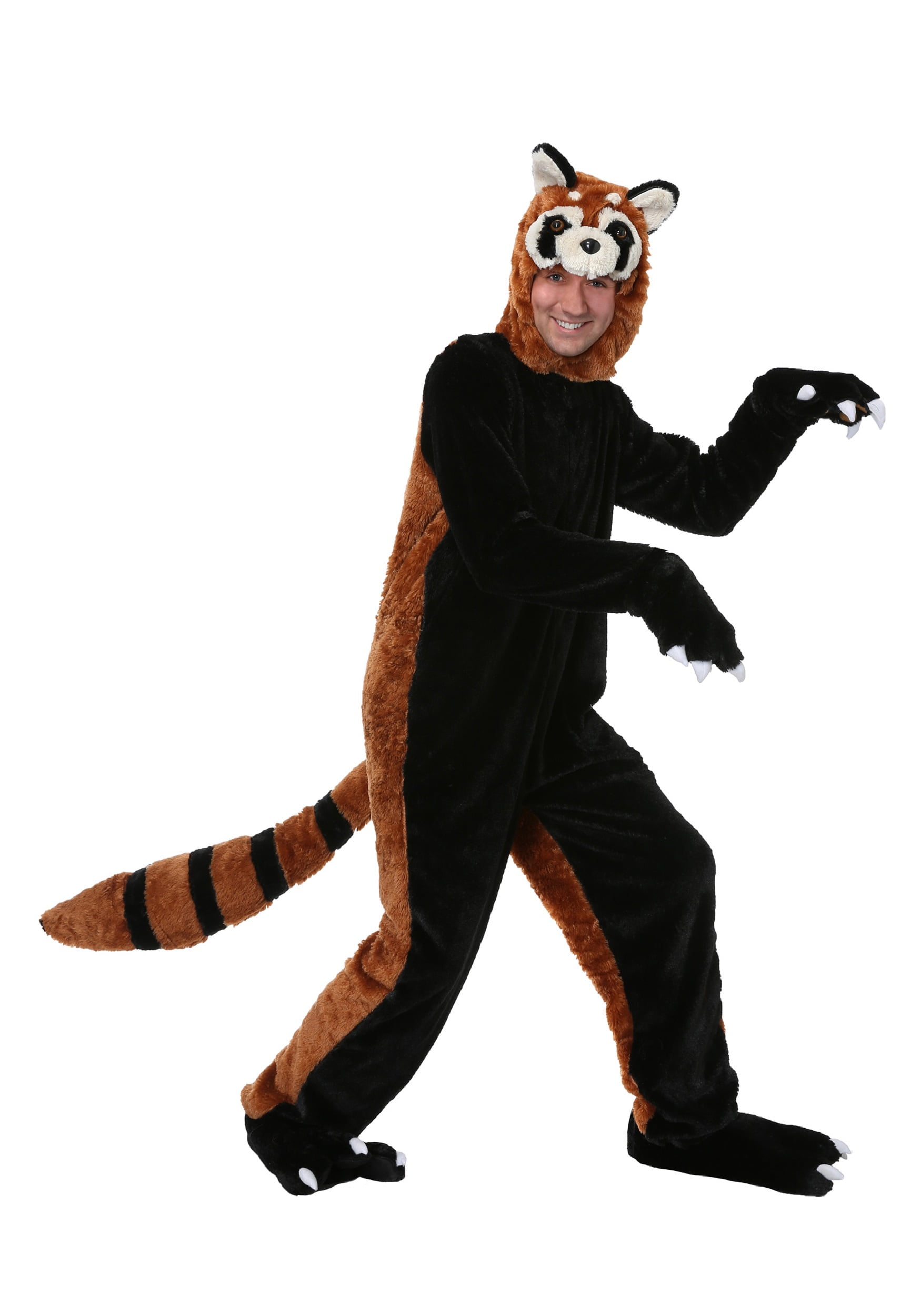 Adult Red Panda Costume - Walmart.com