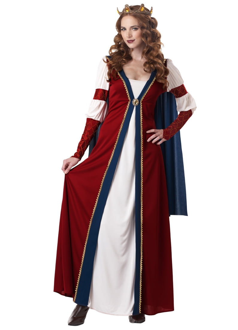 Adult Renaissance Queen Costume California Costumes 1202 - Walmart.com