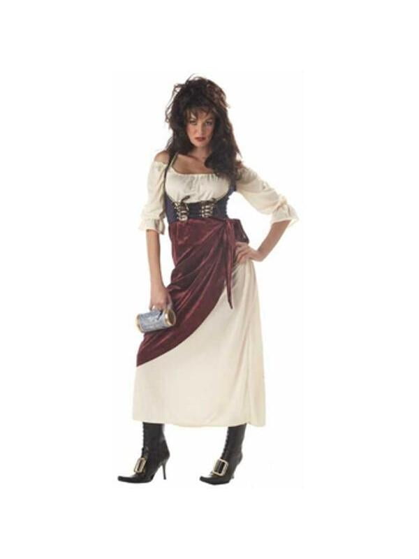 Adult Renaissance Tavern Wench Costume - Walmart.com