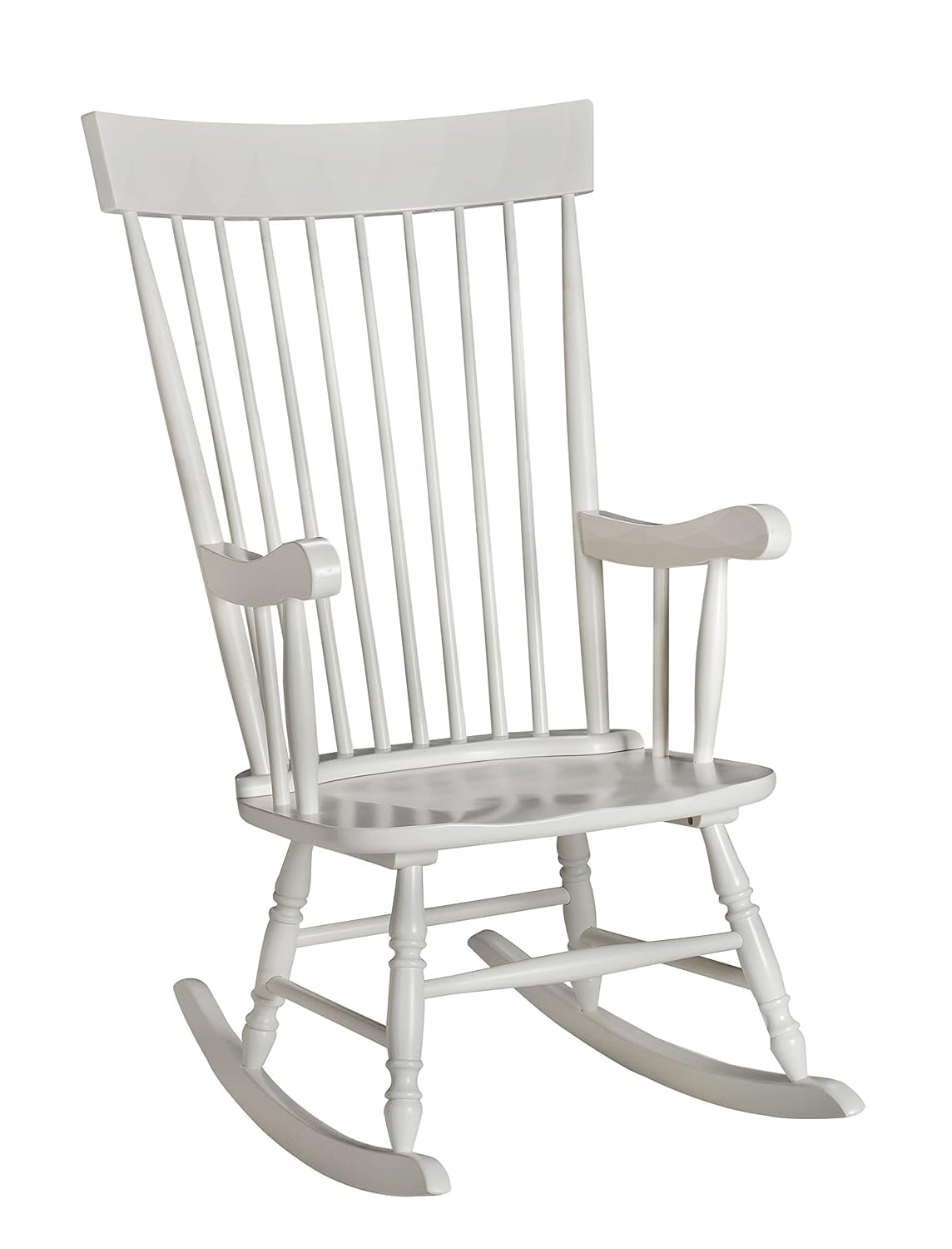 Adult Rocking Chair, White - Walmart.com