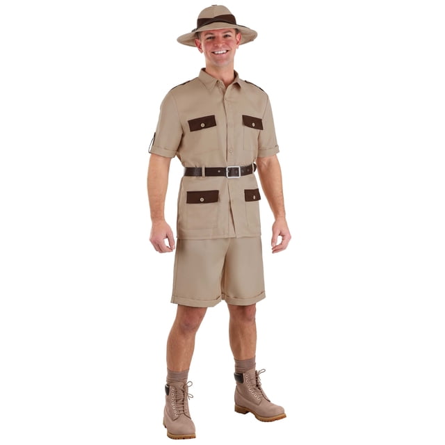 Halloween Adult Safari Jungle Explorer Costume - Walmart.com