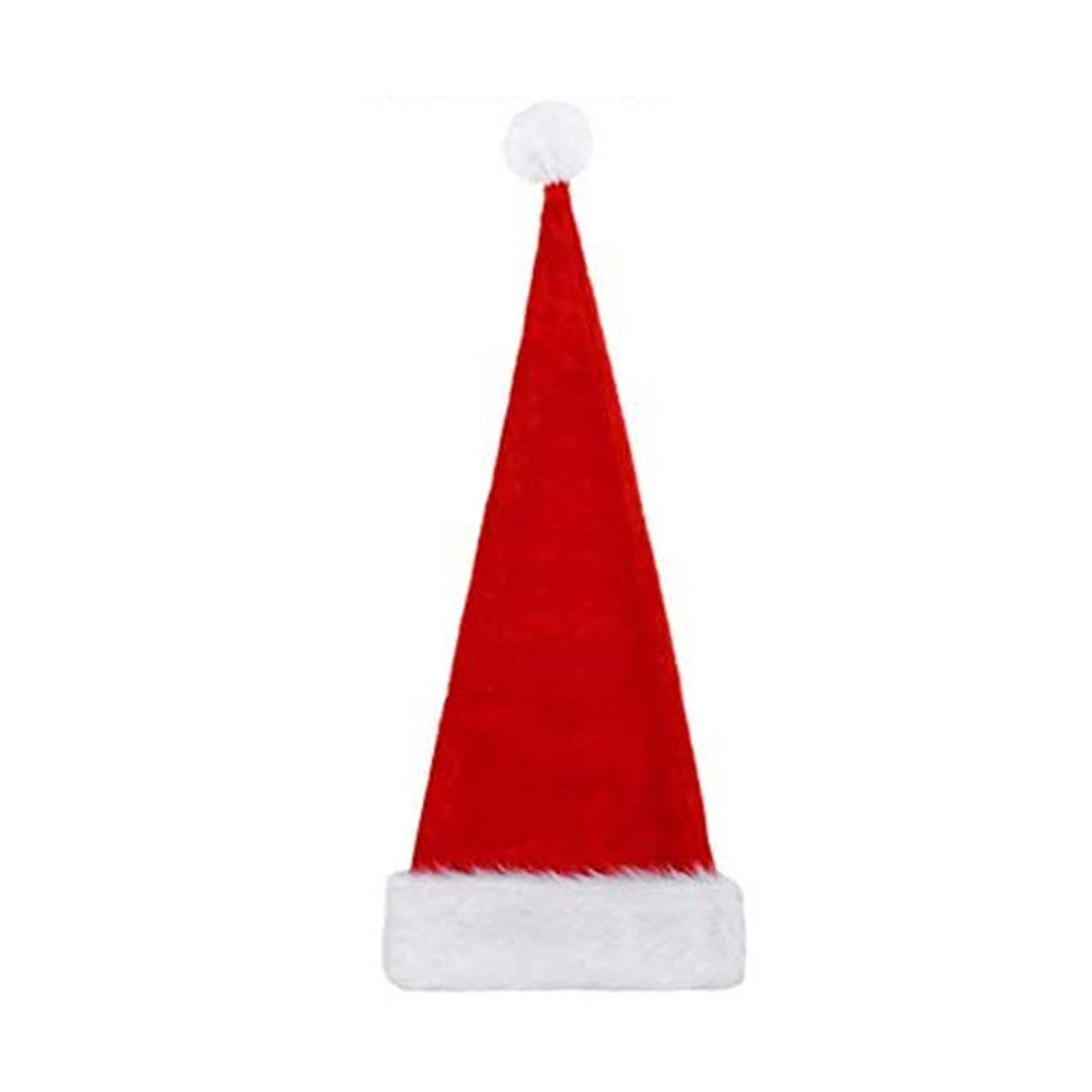 Adult Santa Hat Thicken Plush for Holiday Comfort Liner Christmas New ...