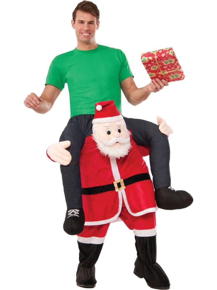 Adult Santa On My Back Costume - Walmart.com