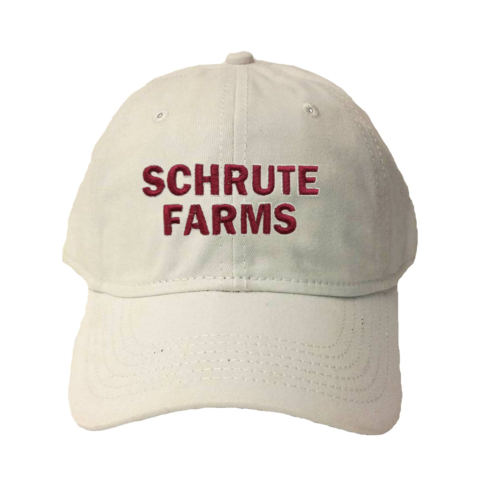 Adult Schrute Farms Embroidered Dad Hat - Walmart.com