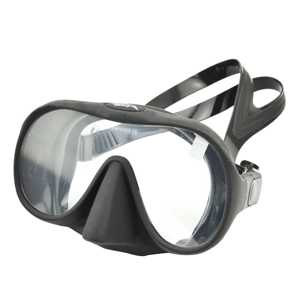 Adult Scuba Diving Mask Tempered Glass Diving Mask Anti-Fog Swim Mask ...