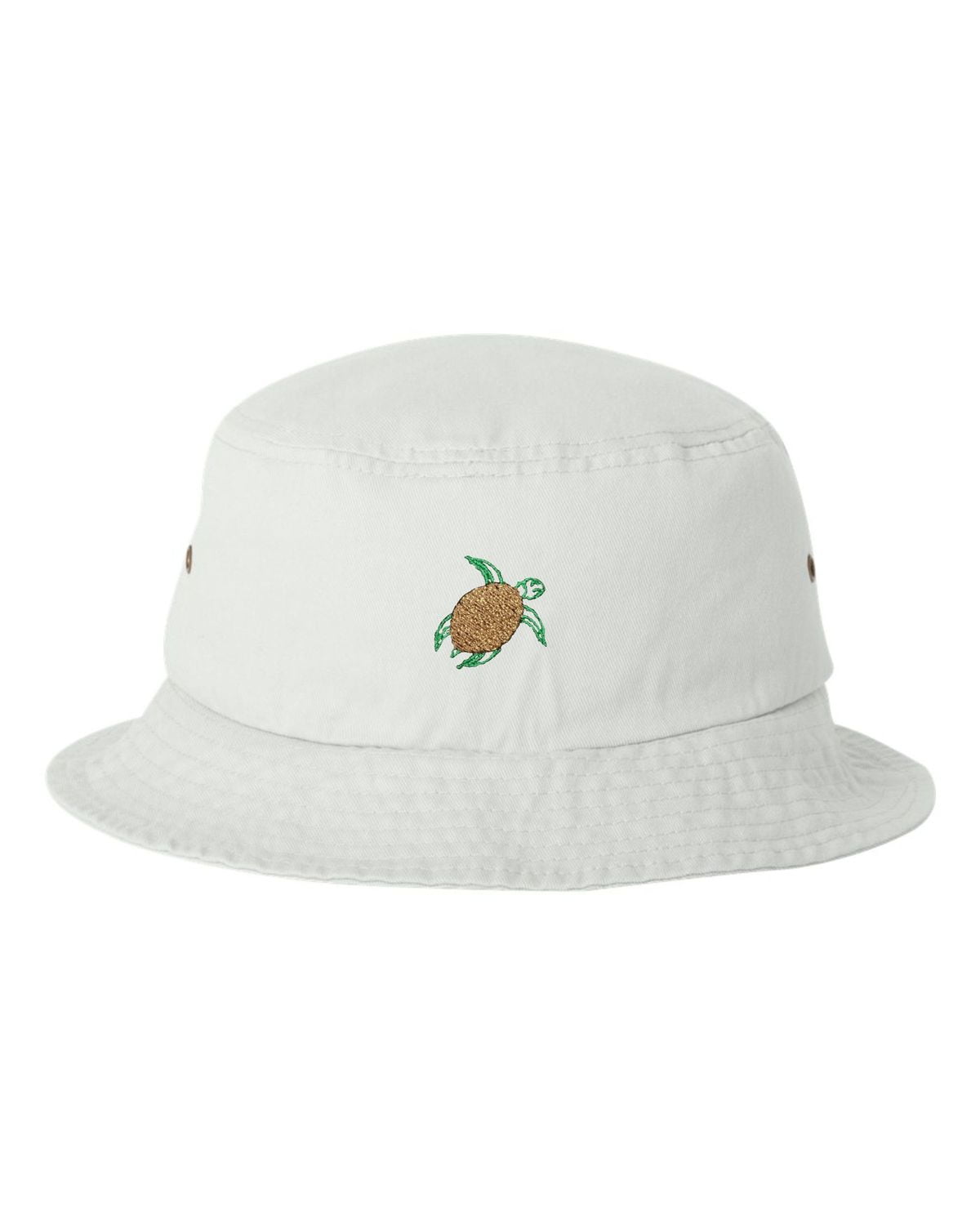 Adult Sea Turtle Embroidered Bucket Cap Dad Hat - Walmart.com