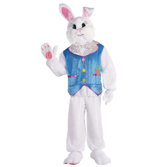 Alaiyaky Easter Bunny Costume Adult - Deluxe Easter Bunny Suit Rabbit ...