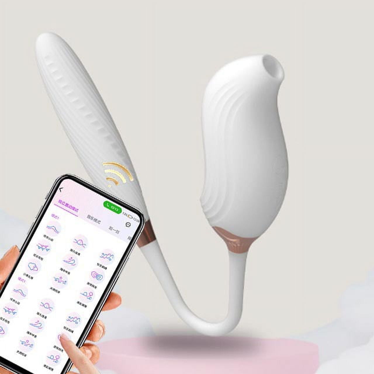 Adult Sex Toys Dildo Vibrator 3in1 Women Sex Toys Thrusting G Spot
