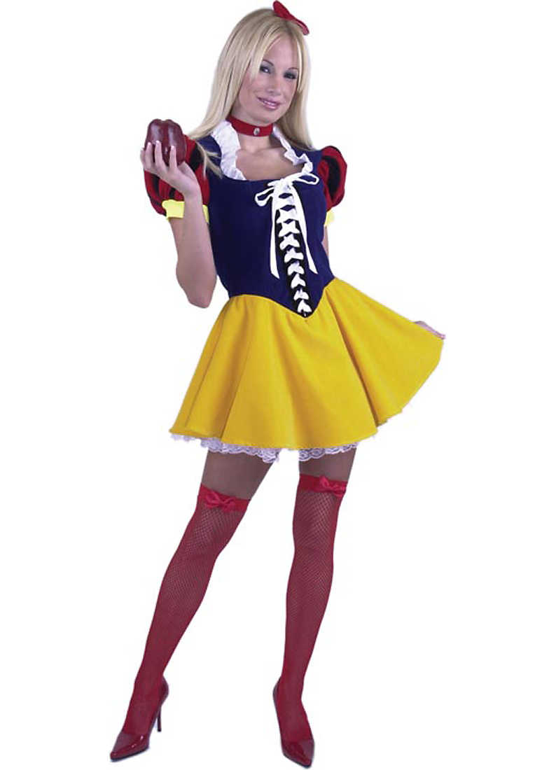 Adult Sexy Deluxe Snow White Costume Charades 1825