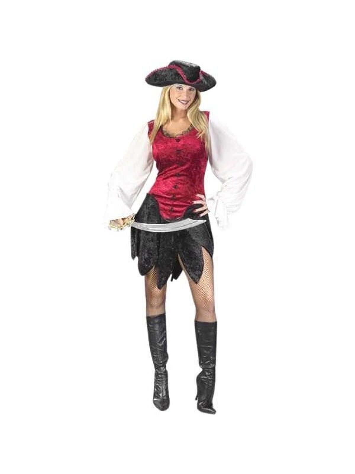 Adult Sexy First Mate Pirate Costume - Walmart.com