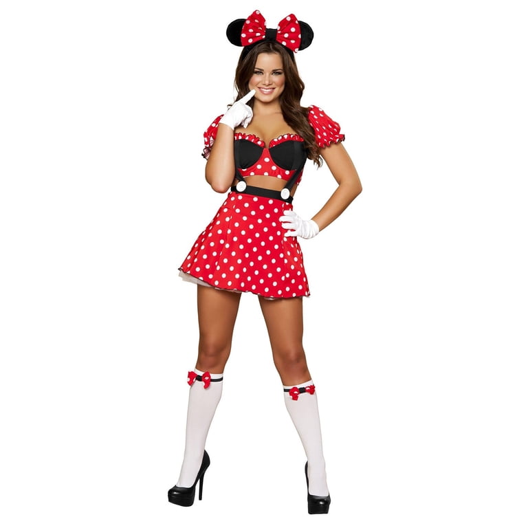 Sexy Mickey Mouse Costume Adult