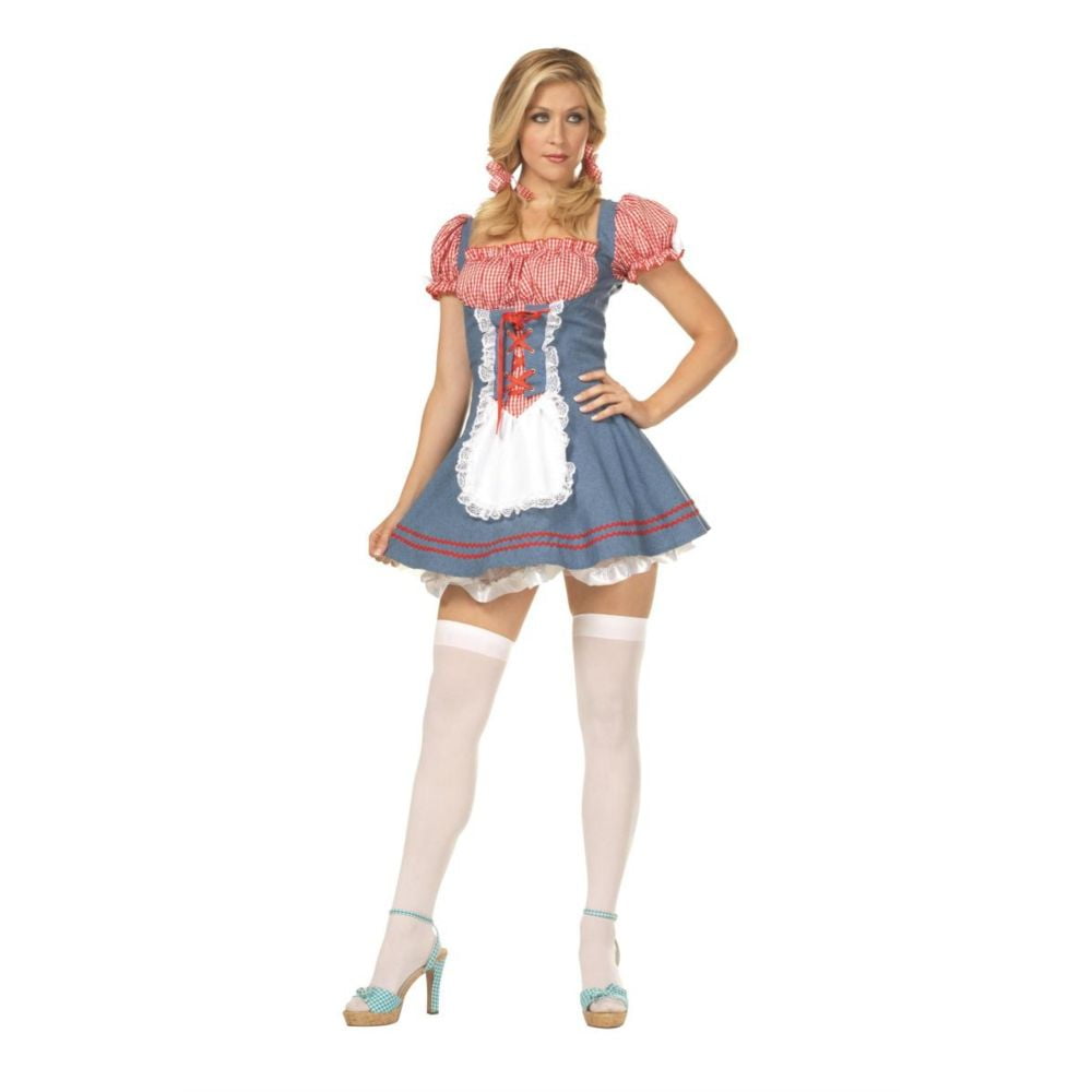 Adult Sexy Square Dance Costume RG Costumes 81659, 6 to 8 - Walmart.com