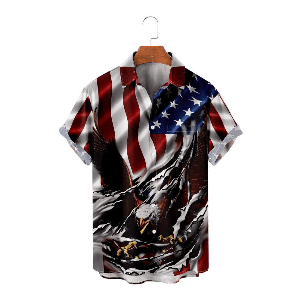 Adult Shirt Hawaiian Style Awesome Soft Vivid Design Graphic Top for ...