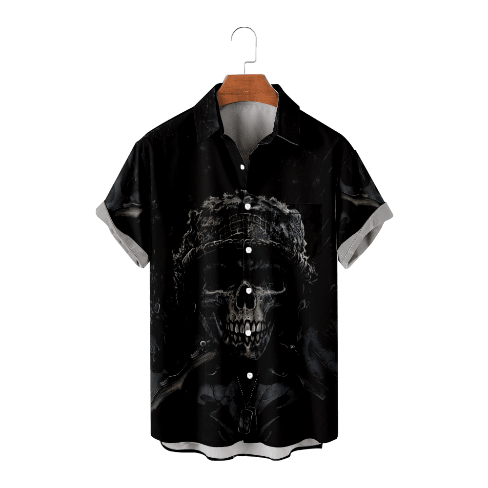Adult Shirt Novelty Breathable Animation Print Shirt for Young People ...
