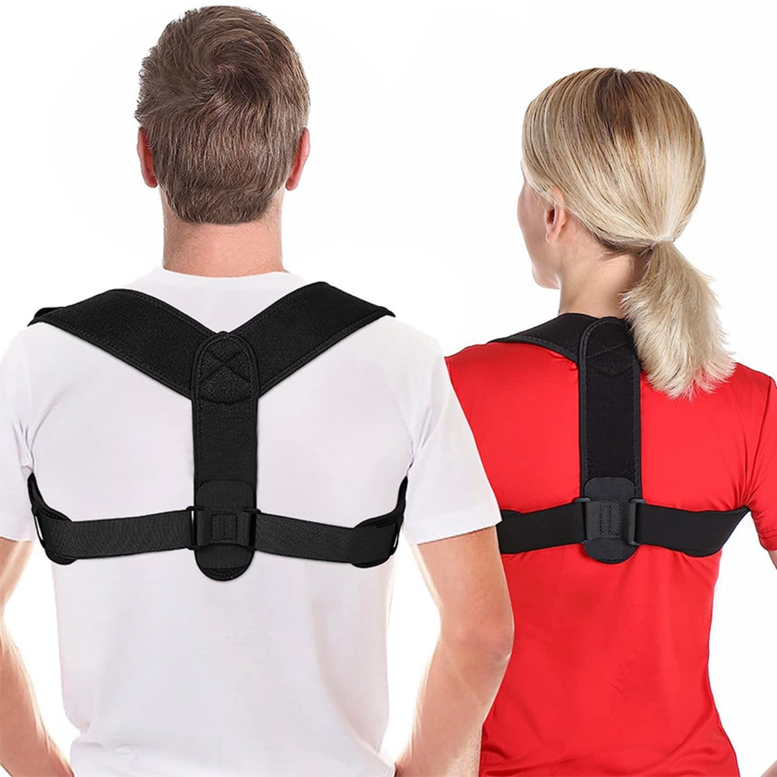 Adult Shoulder Support Brace for Men and Women Adjustable Back ...