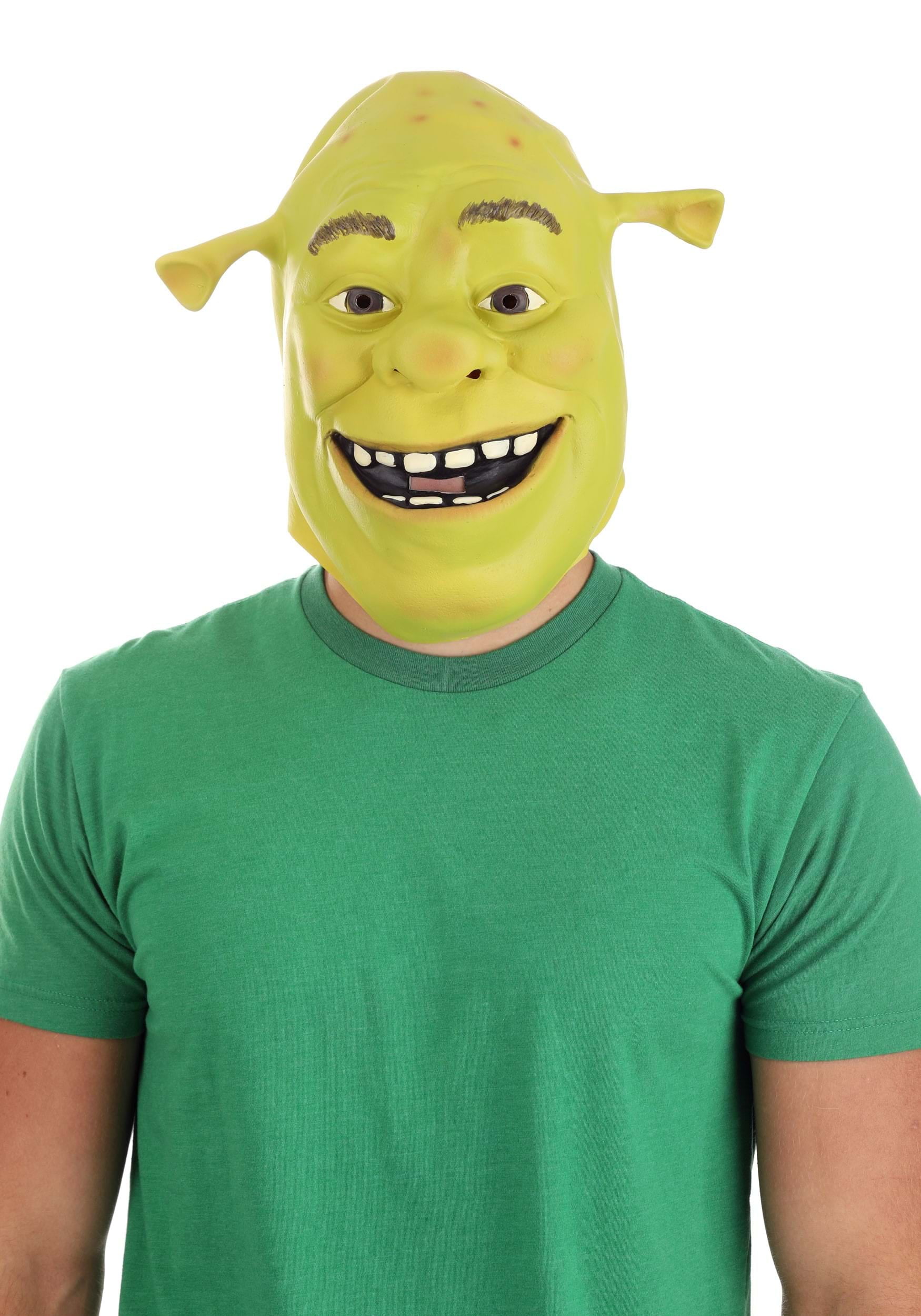 Halloween Shrek Movie Adult Head Mask - Walmart.com