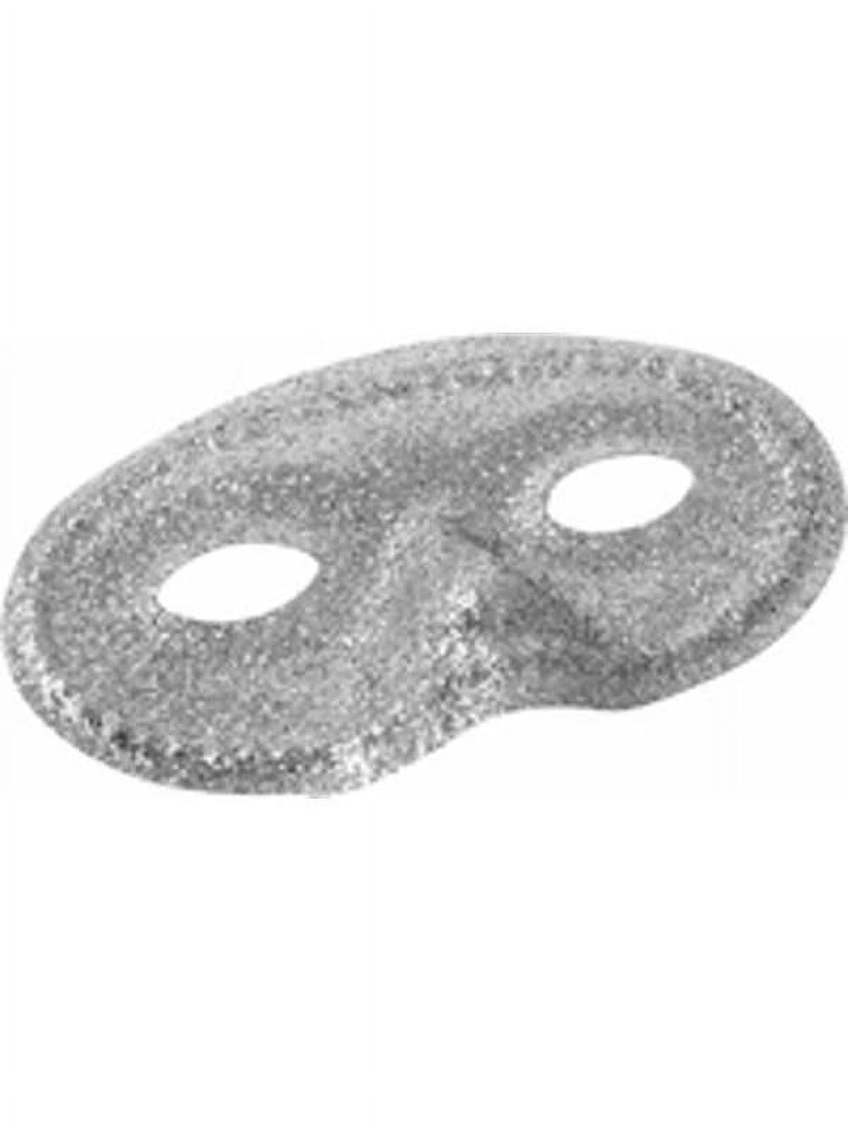 Adult Silver Glitter Eye Mask - Walmart.com