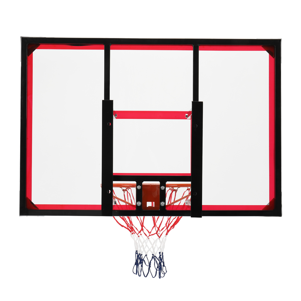 Adult Size 110*75cm Red and White Steel Edged Wall-Mounted Backboard ...