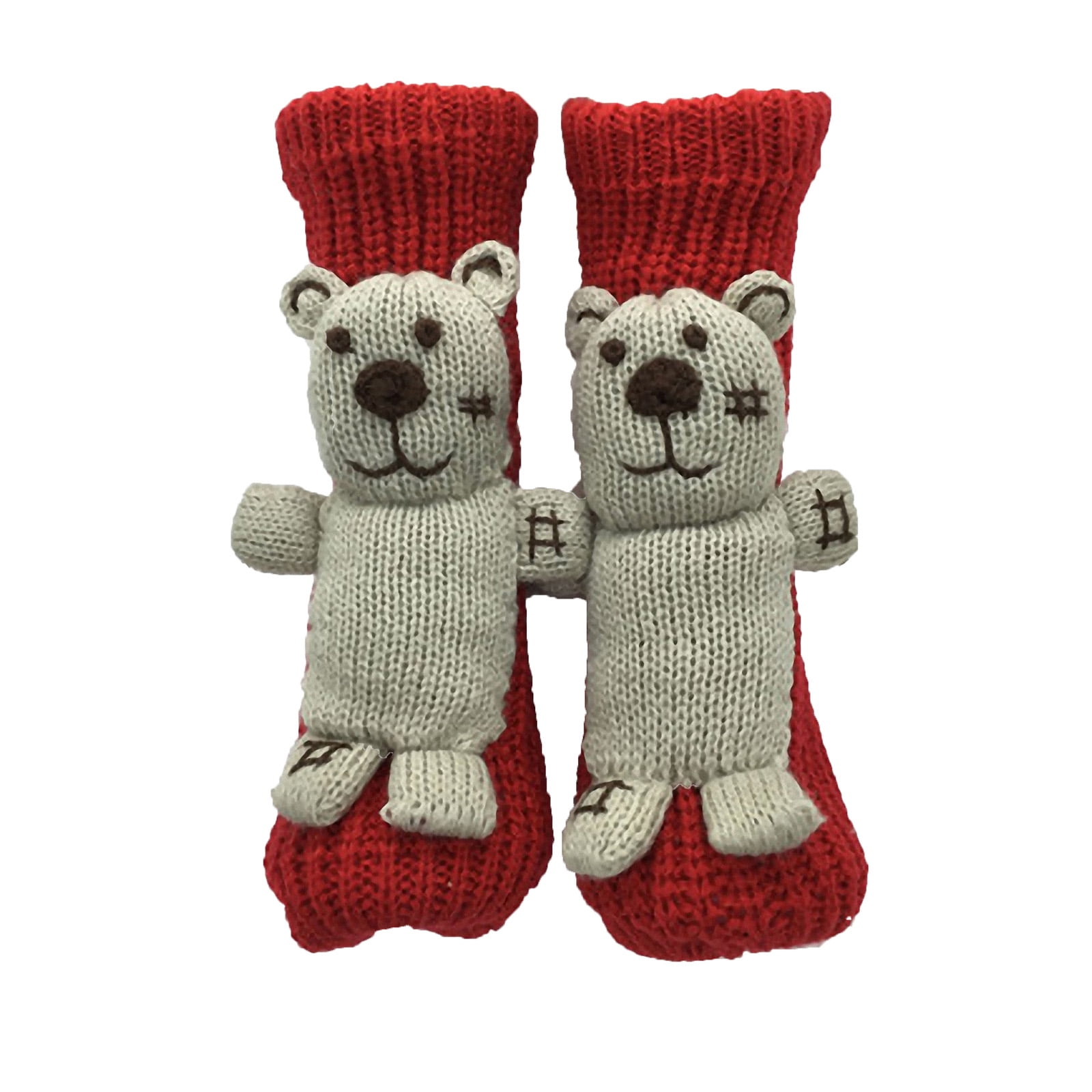 Adult Size Cartoon House Socks Slip Resistant Bottom Extra Warmth For ...