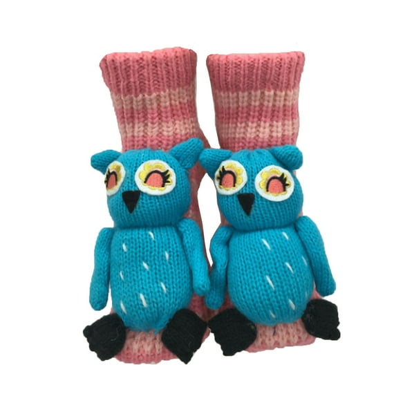 Adult Size Cartoon House Socks Slip Resistant Bottom Extra Warmth For ...