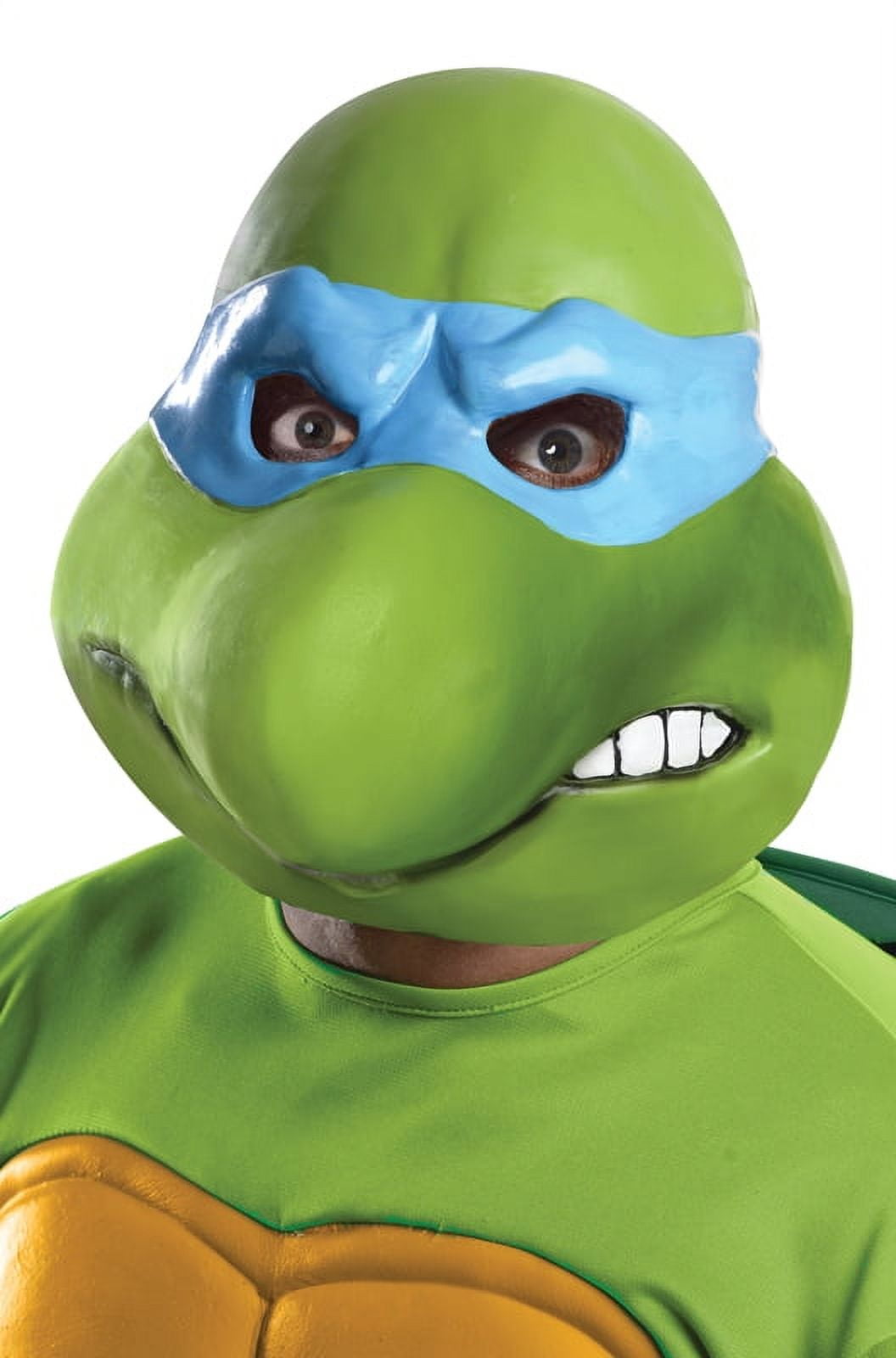Adult Sized Teenage Mutant Ninja Turtles Vinyl Leonardo Mask Costume ...