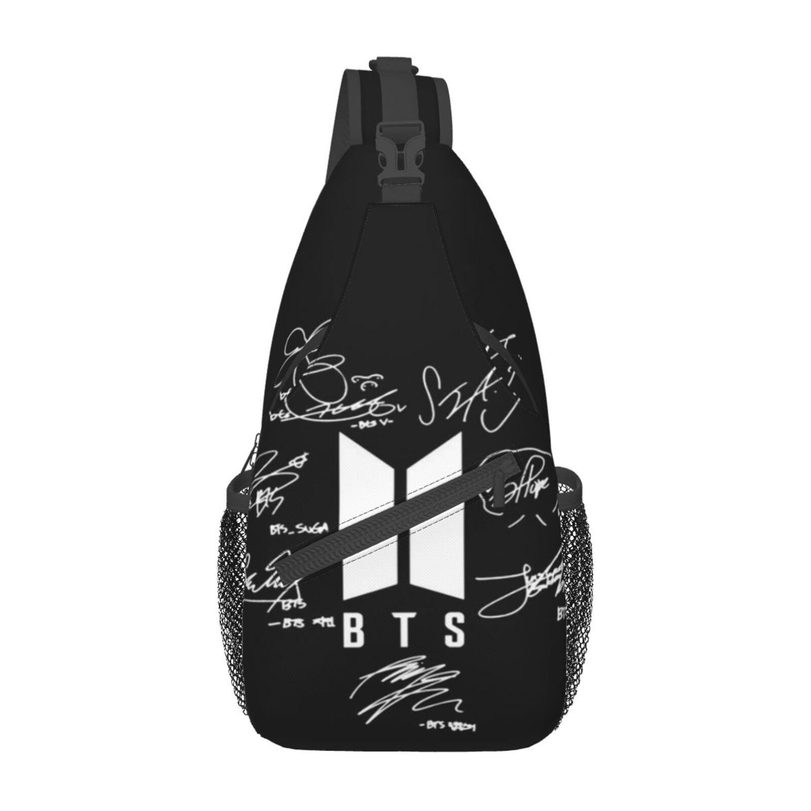 Adult Sling Bag Kpop BTS Chest Bags Crossbody Casual Daypacks Shoulder ...