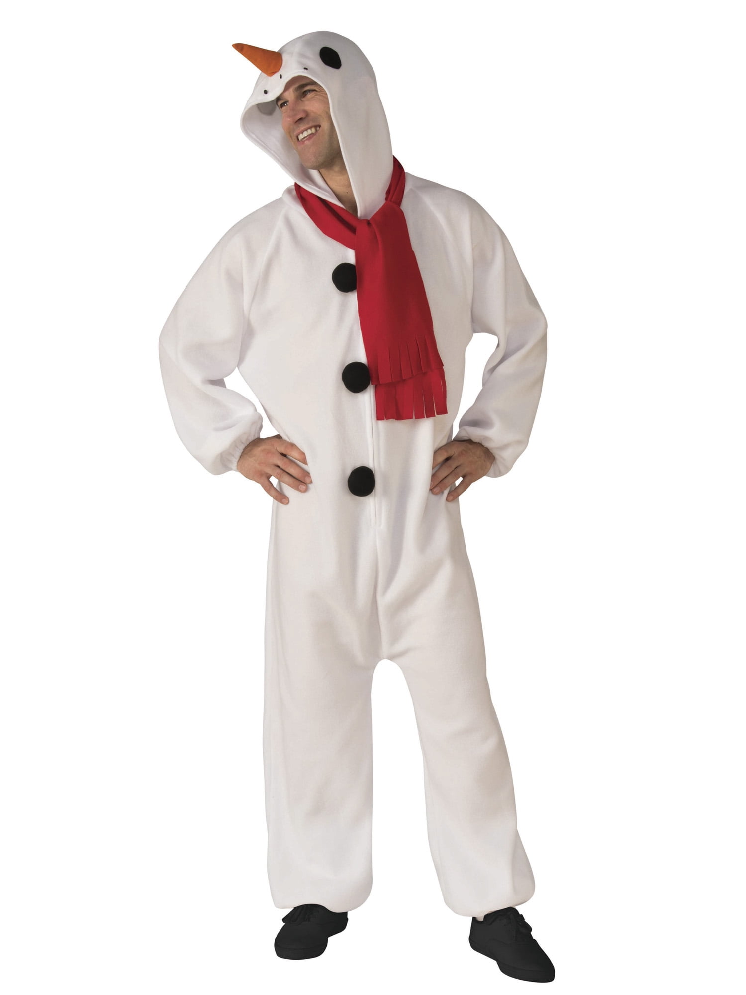 Rubies Snowman Jumpsuit Costume for Adults, Unisex Medium - Walmart.com
